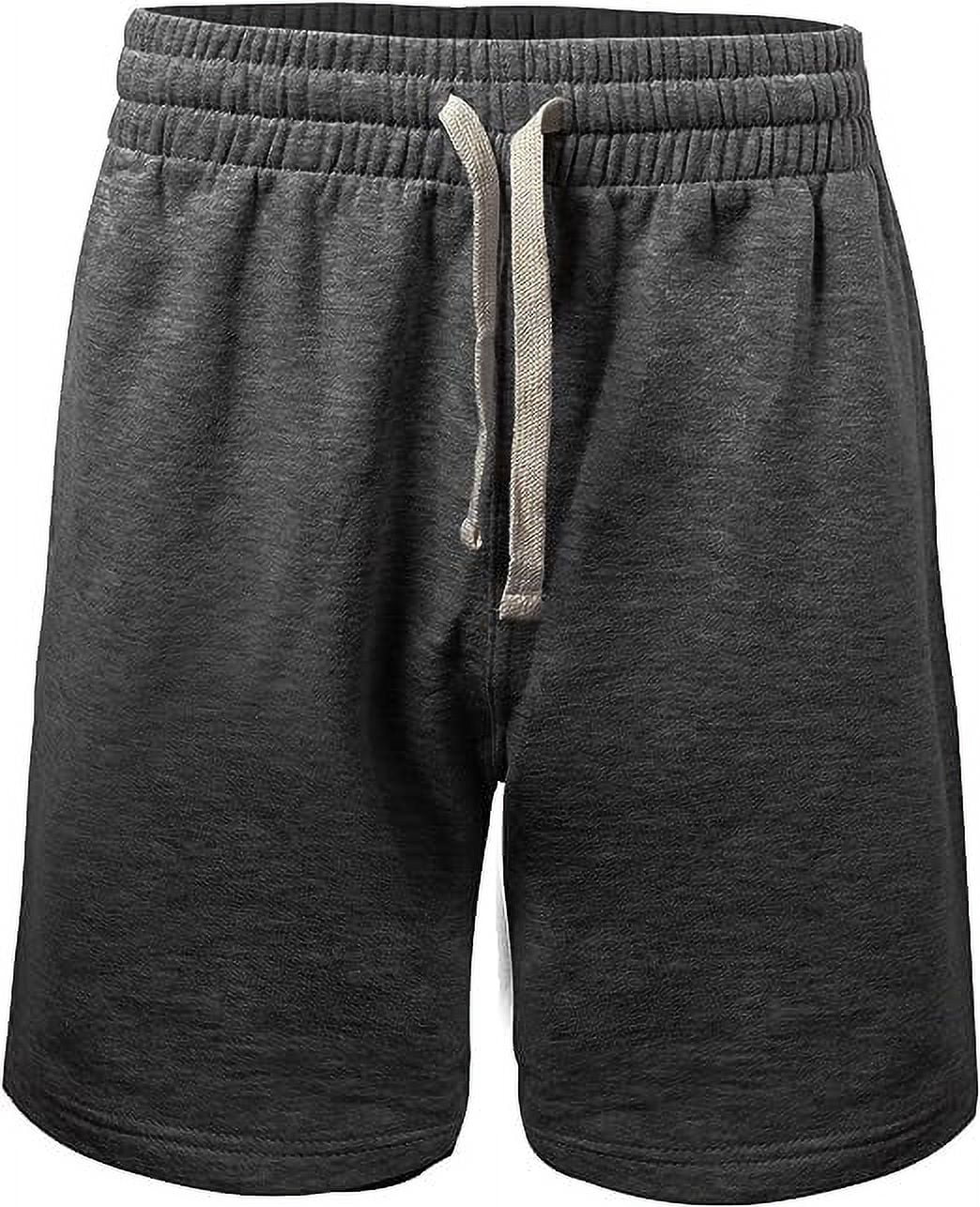ProGo USA Men’s Shorts – Classic Fleece Workout Shorts - Men Shorts ...