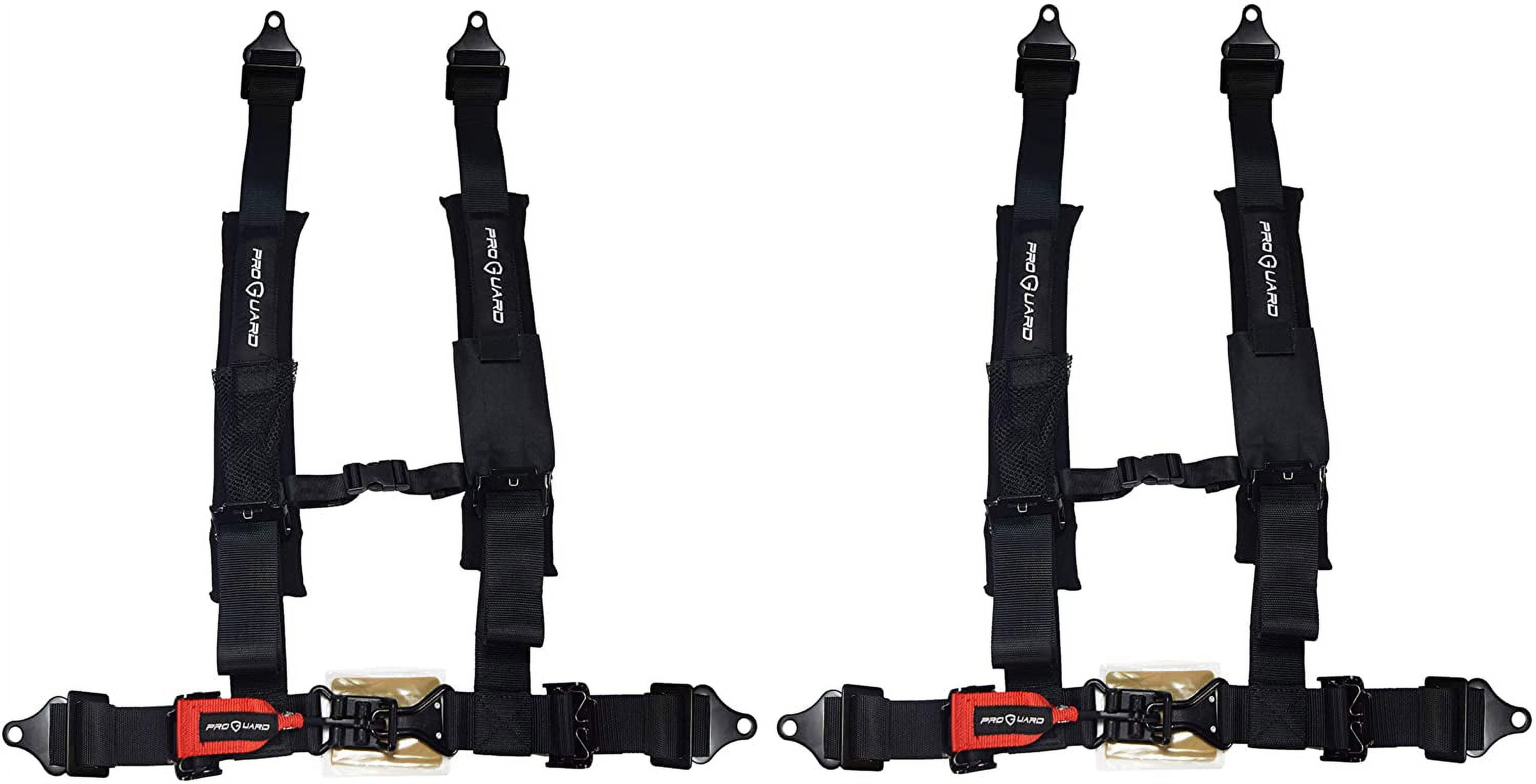 ProGuard Offroad Harnesses (2-Pack Black) with 2" Nylon Straps & 4 ...