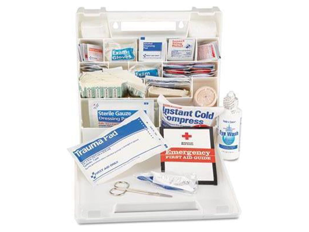 ProGuard, IMP7850, 50-Person First Aid Kit, 1 Each, White - Walmart.com