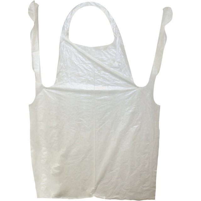 ProGuard, PGD8705, 50" Disposable Poly Apron, 1000 / Carton, White ...