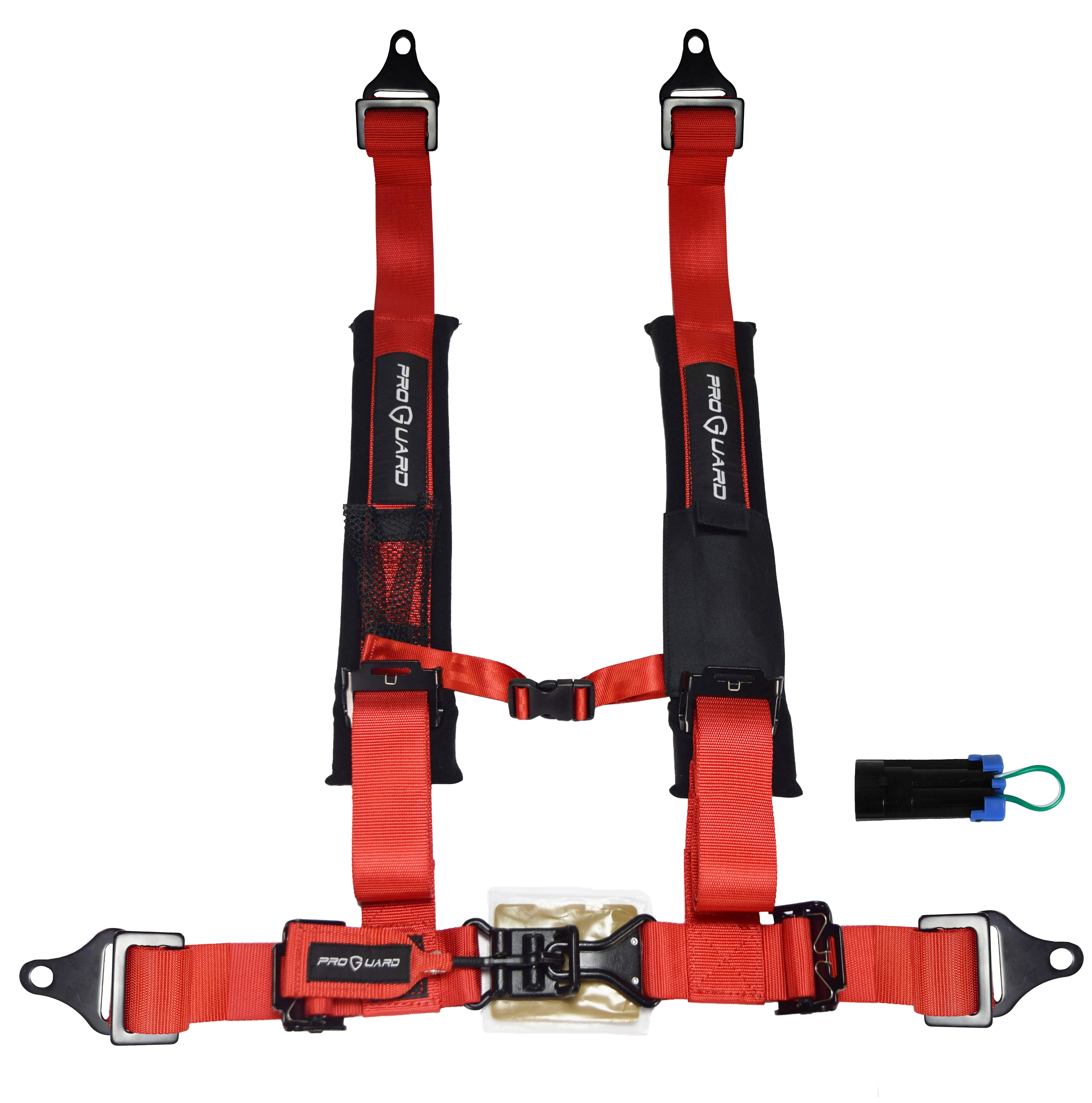 ProGuard Offroad Harness (Red) with 2" Straps & 4 Points of Contact ...