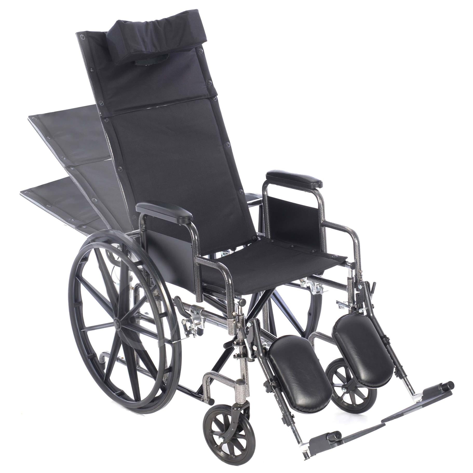 ProHeal 24” Reclining Bariatric Wheelchair with Elevating Legrests ...