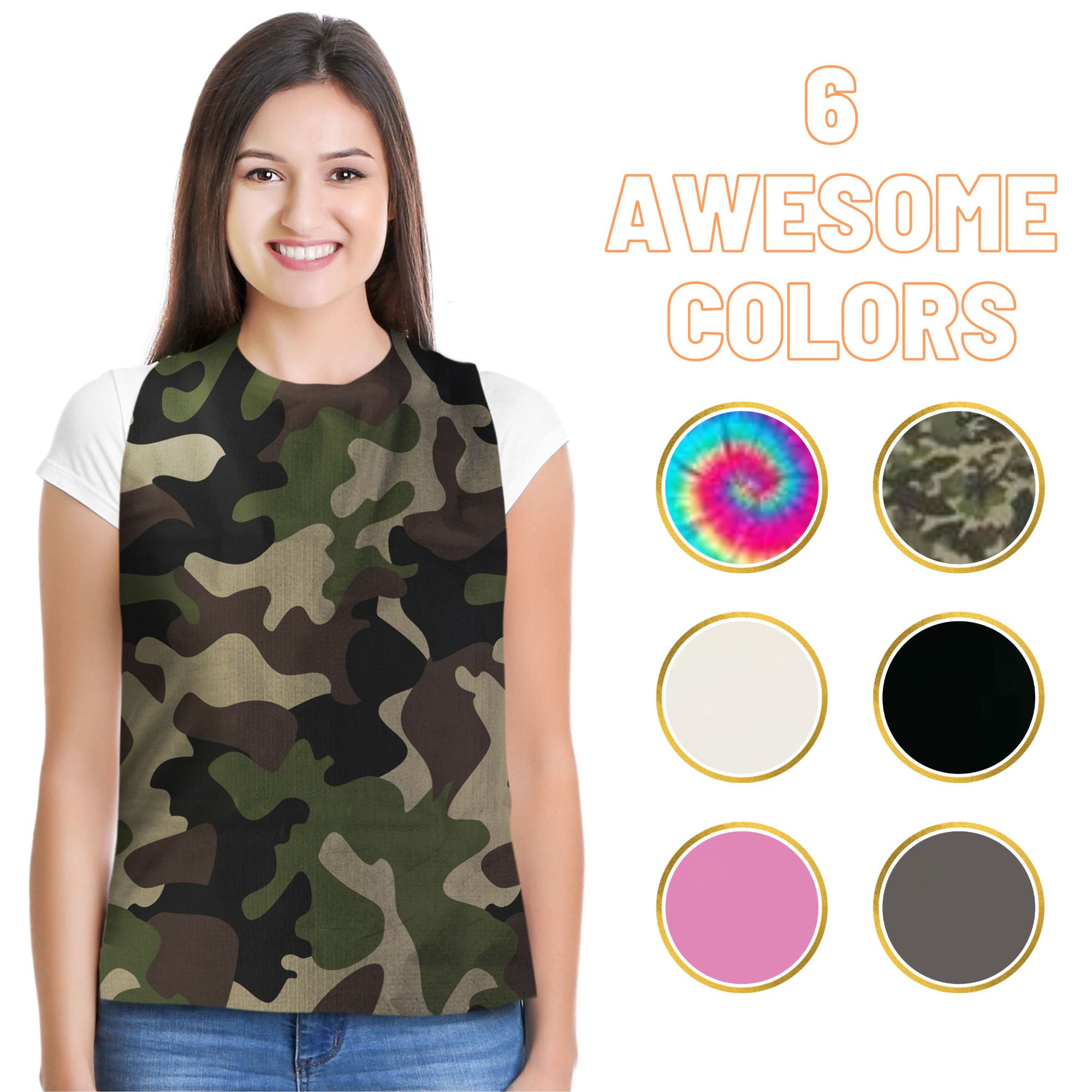 ProHeal Disposable Tie Back Bibs For Adults, 16" x 33" - Absorbent ...