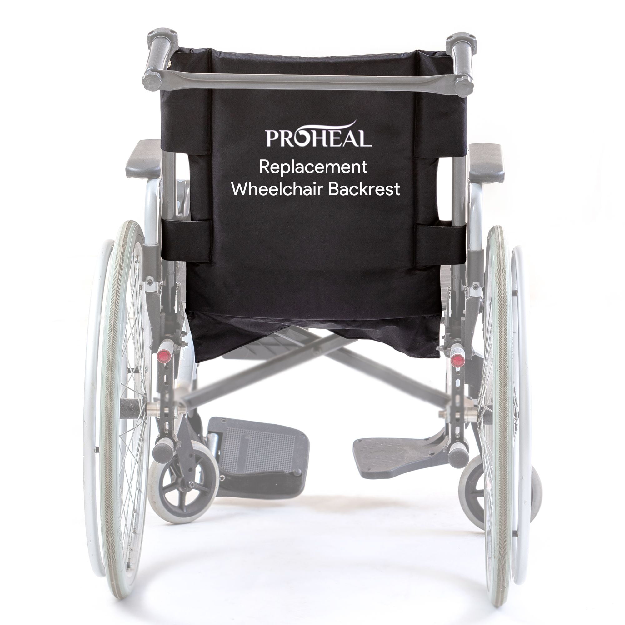 ProHeal Nylon Wheelchair Backrest Replacement - Backrest For Wheelchair ...