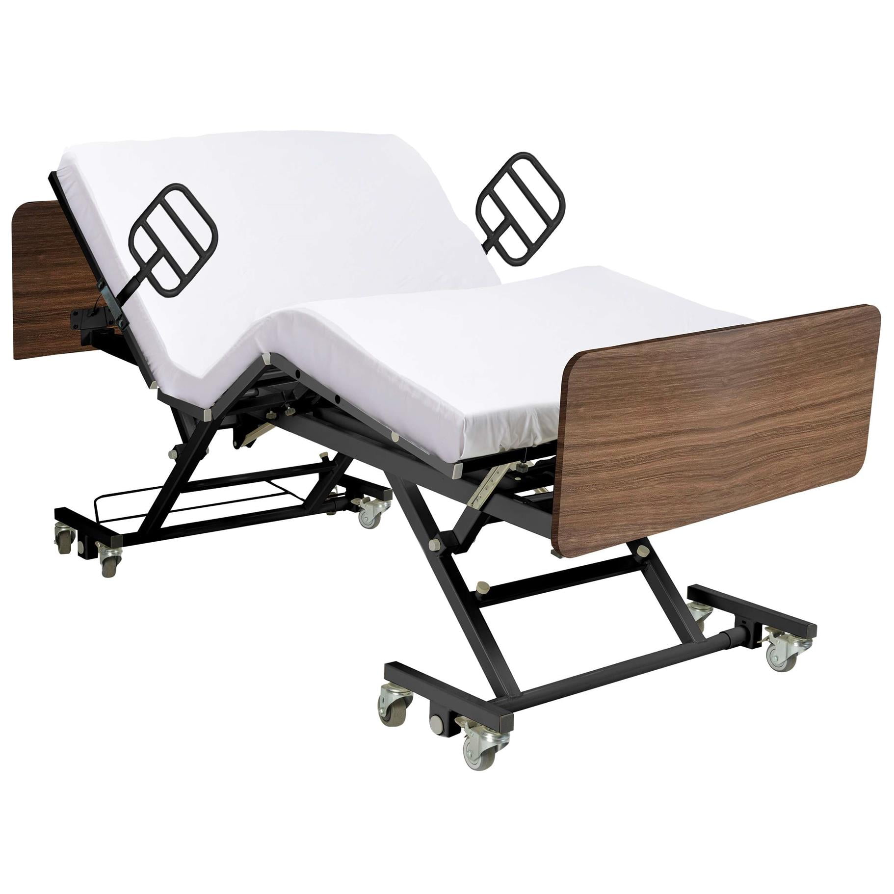 ProHeal Ultra Low Bariatric Full Electric Hospital Bed Package for Home ...