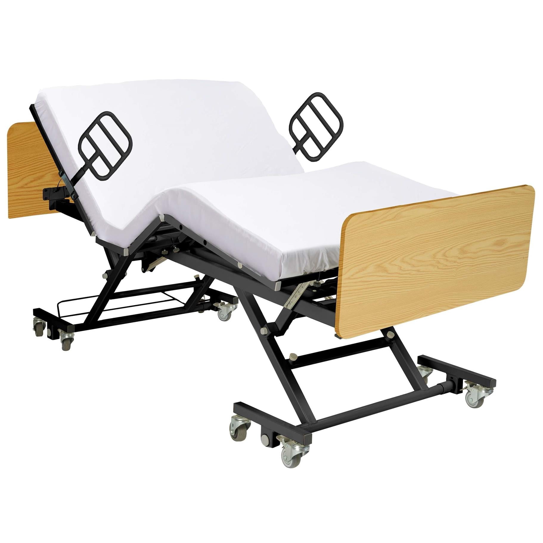 ProHeal Ultra Low Bariatric Full Electric Hospital Bed Package for Home ...