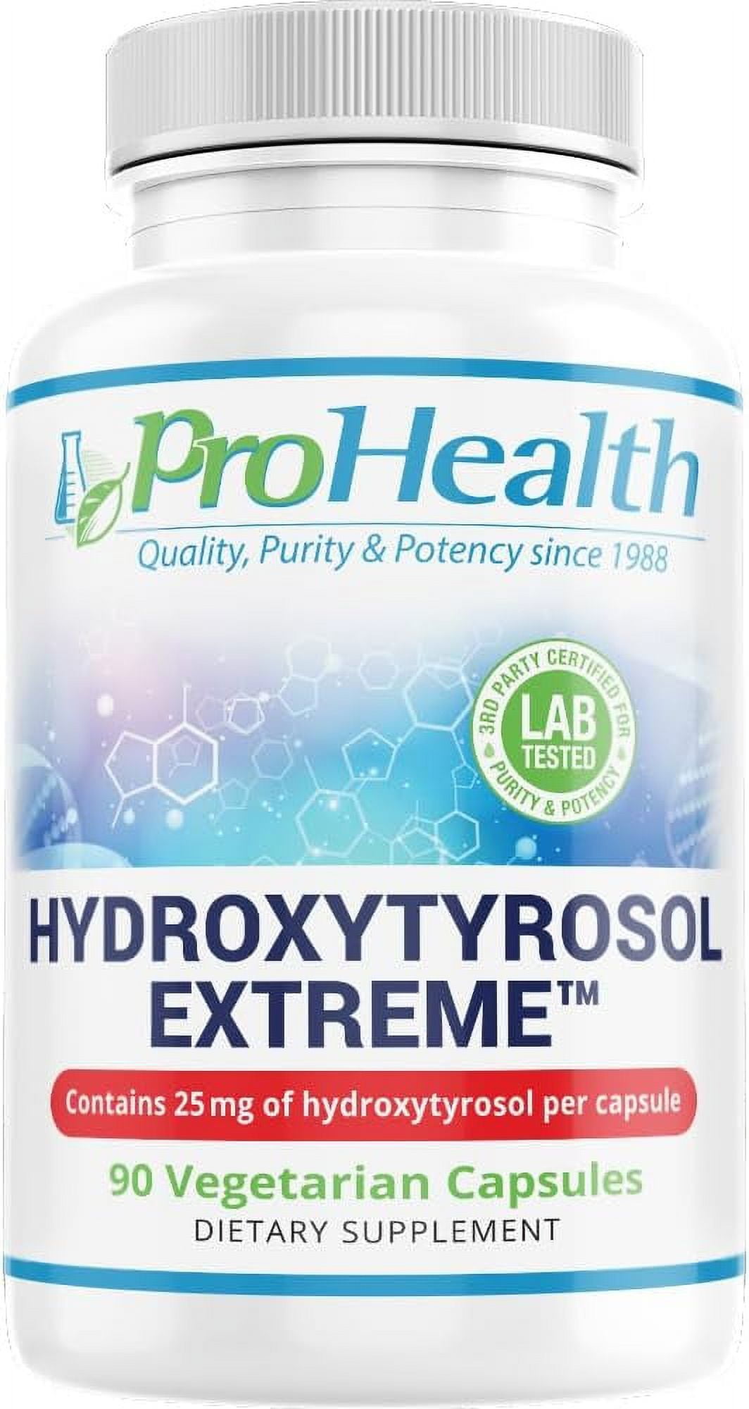 ProHealth Hydroxytyrosol Extreme with Olea25 (90 Vegetarian Capsules ...