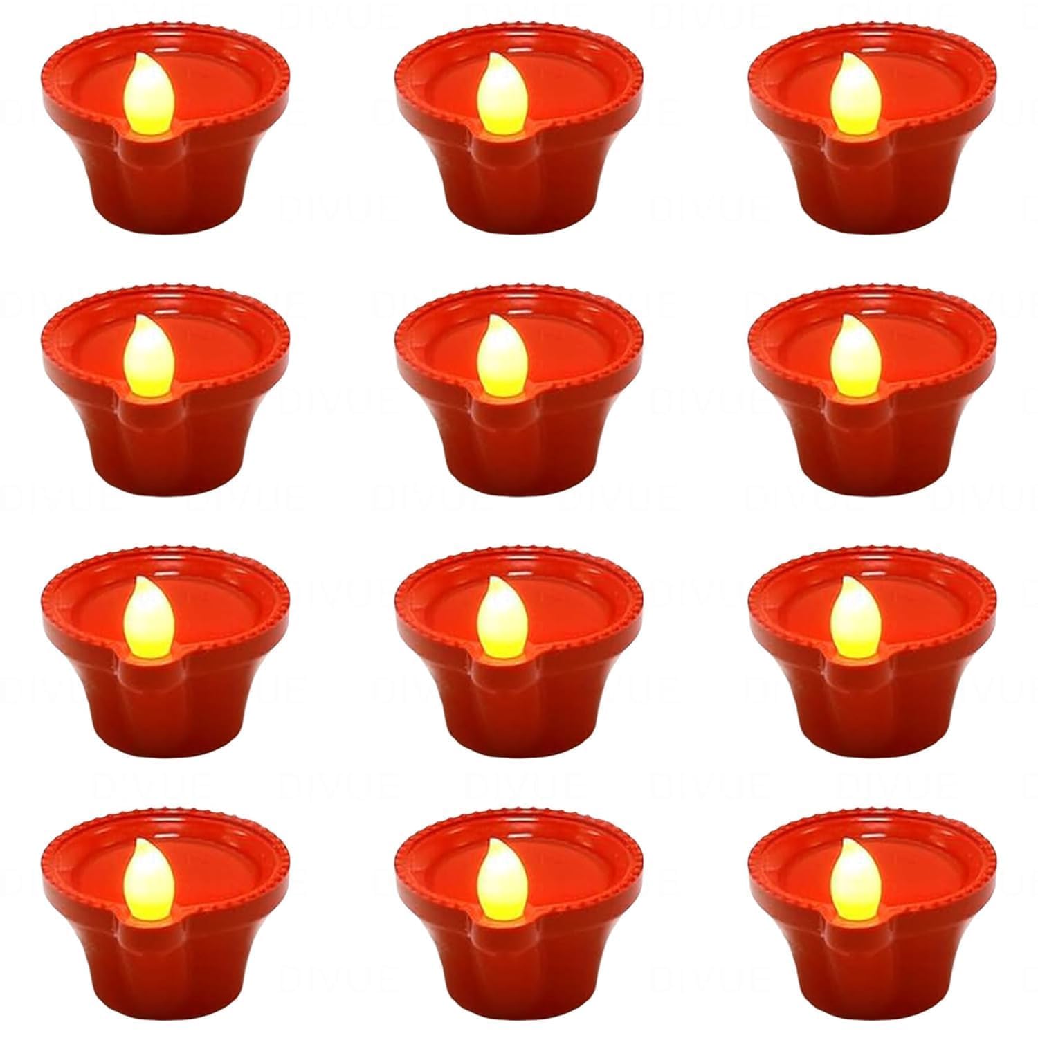 ProKart Premium Electric Flameless Smokeless LED Diya Lights LED ...
