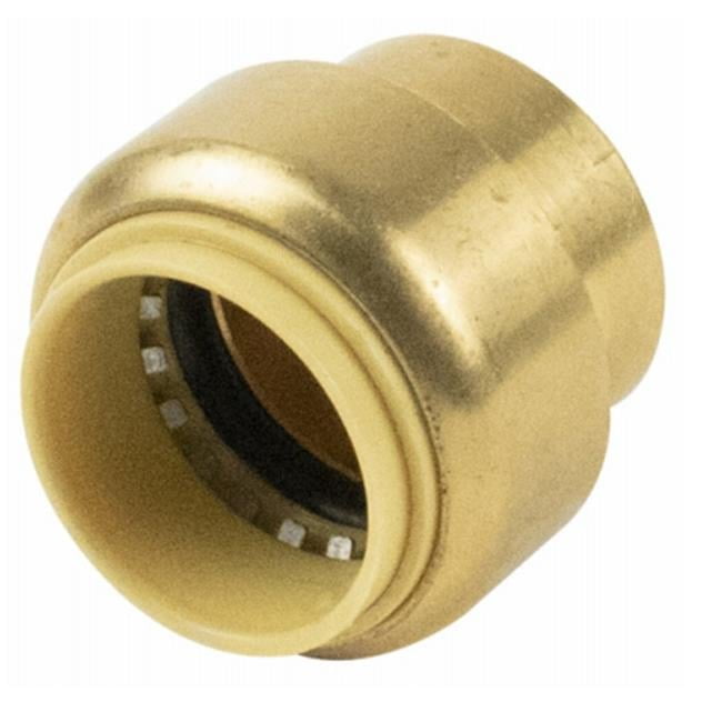 ProLine 1/2 In. PF Brass Push Fit Cap 6633-003 - Walmart Business Supplies
