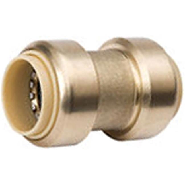 ProLine 1/2 In. PF Brass Push Fit Coupling 6630-003 - Walmart.com