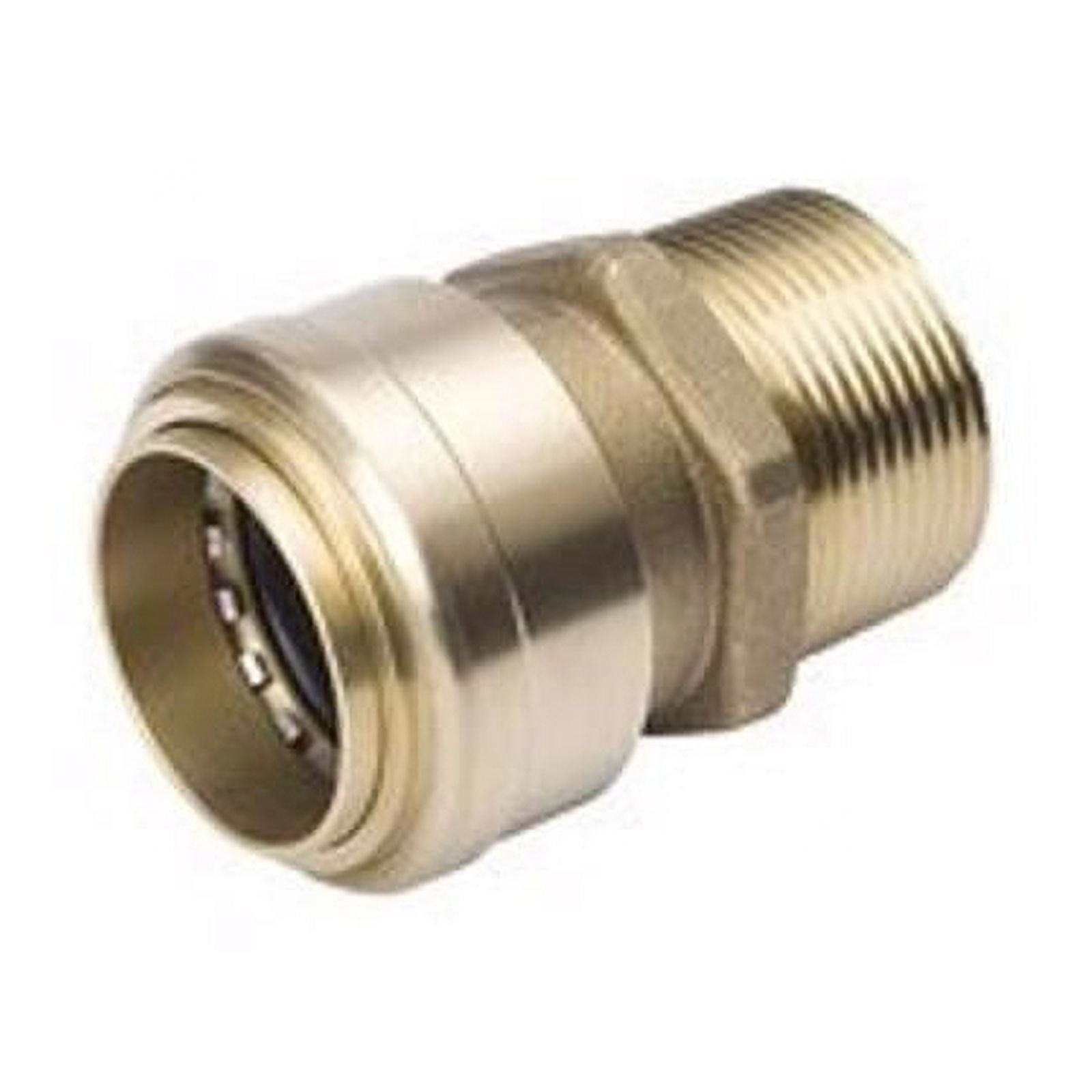 ProLine 1/2 In. PF x 1/2 In. MIP Brass Push Fit Male Adapter 6630-103 ...
