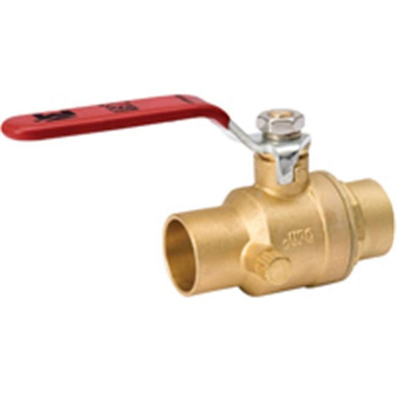 B&K ProLine 1 in. Brass Compression Ball Valve Full Port - Walmart ...