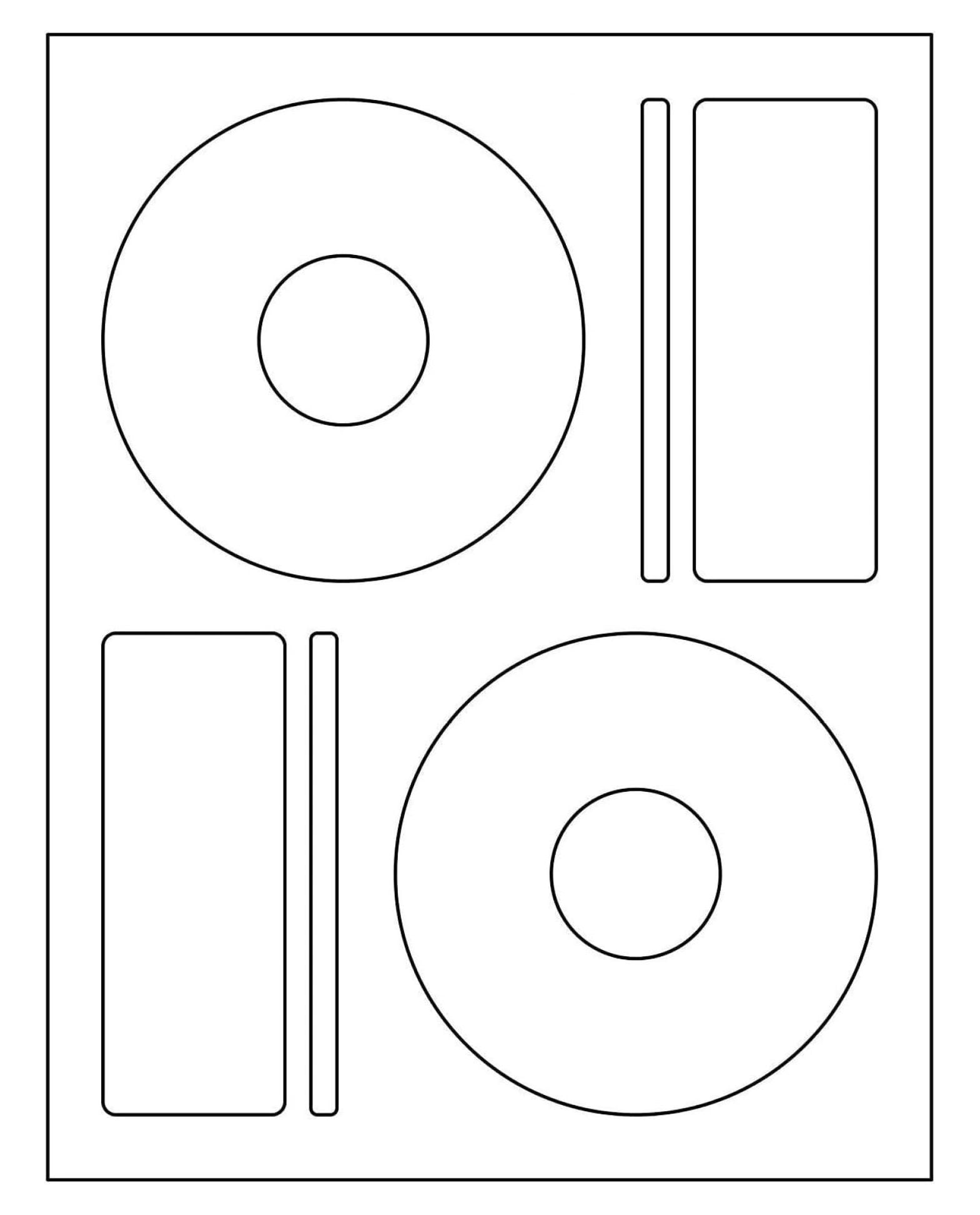 ProLine 1000 Memorex Compatible / Labels. Large Center . 1000 Total ...