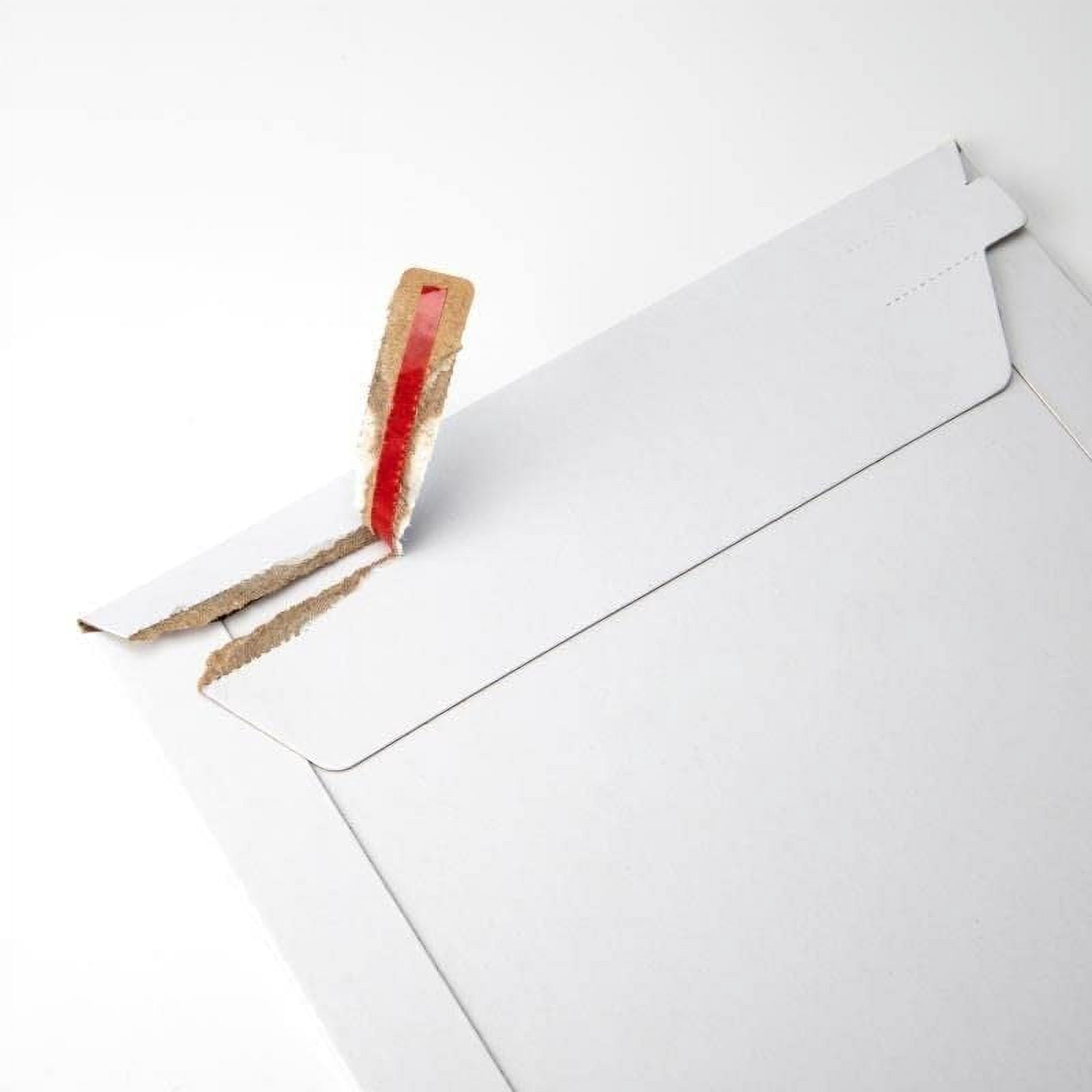 ProLine 5 x 5 self seal rigid photo shipping flats cardboard envelope ...