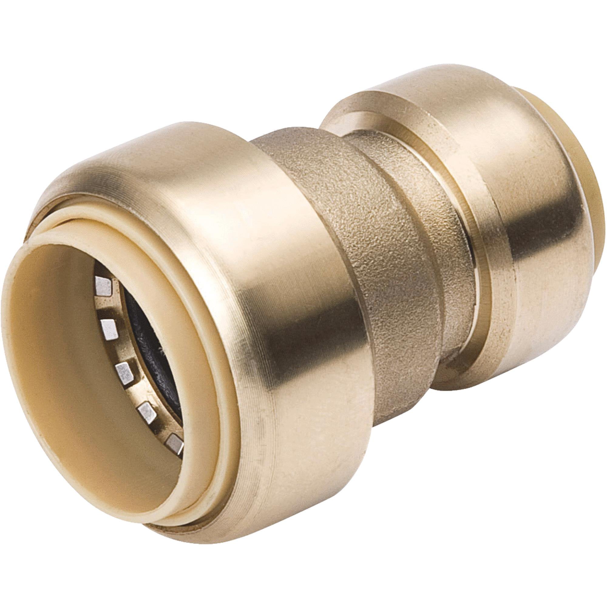 Mueller/B & K Brass Push Fit Coupling, Pex Plumbing - Reducing - 1" PF ...