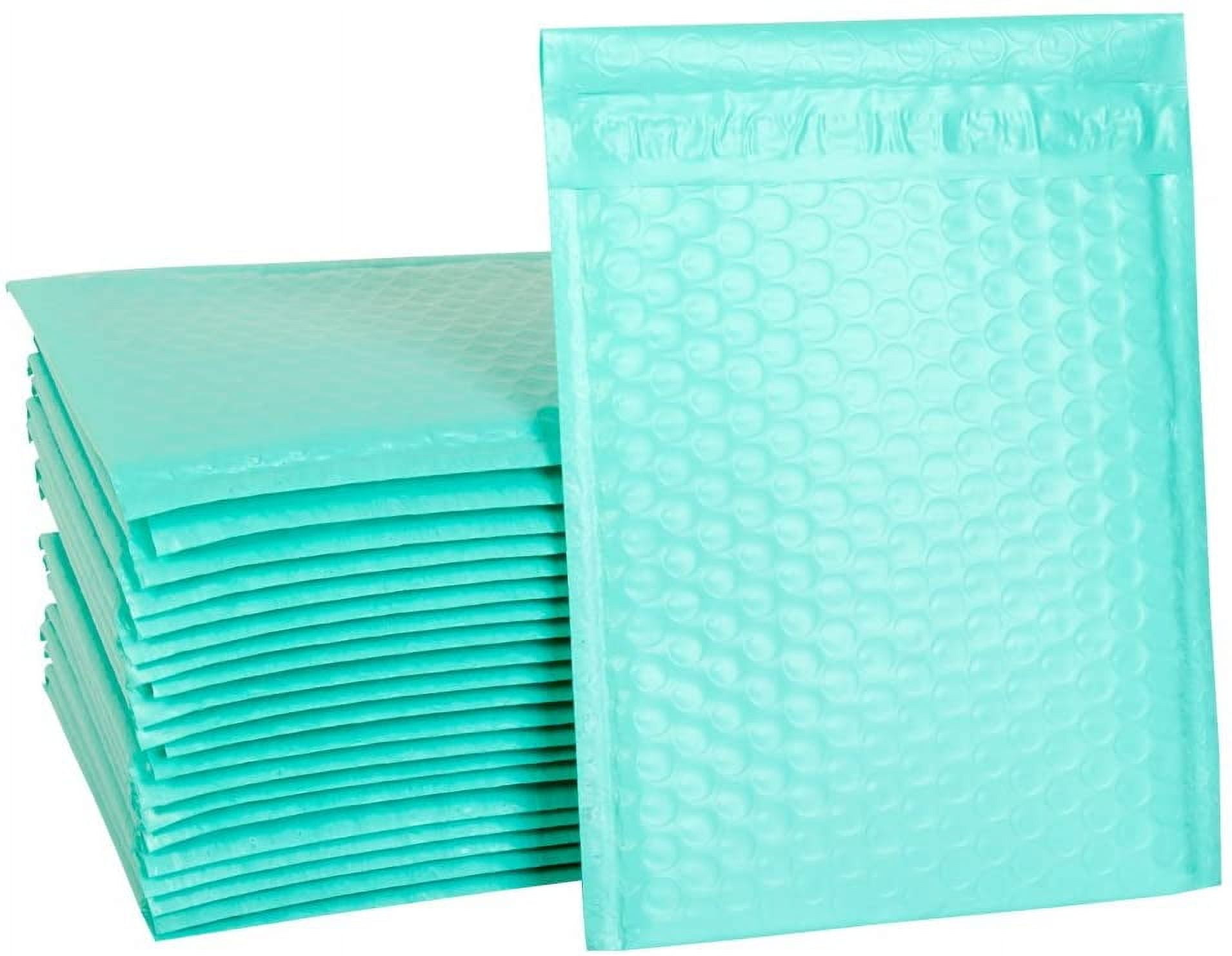 ProLine® Extra Wide CD DVD Teal Poly Bubble Mailers Envelopes Bags 6.5 ...
