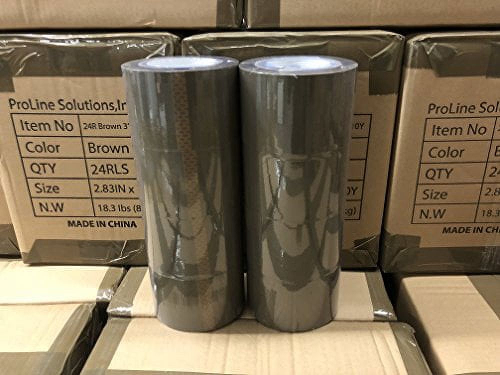 ProLine Heavy Duty Shipping Packing Box Tape Adhesive, Premium Carton ...