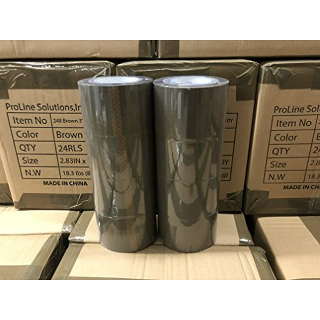 ProLine Heavy Duty Shipping Packing Box Tape Adhesive, Premium Carton ...