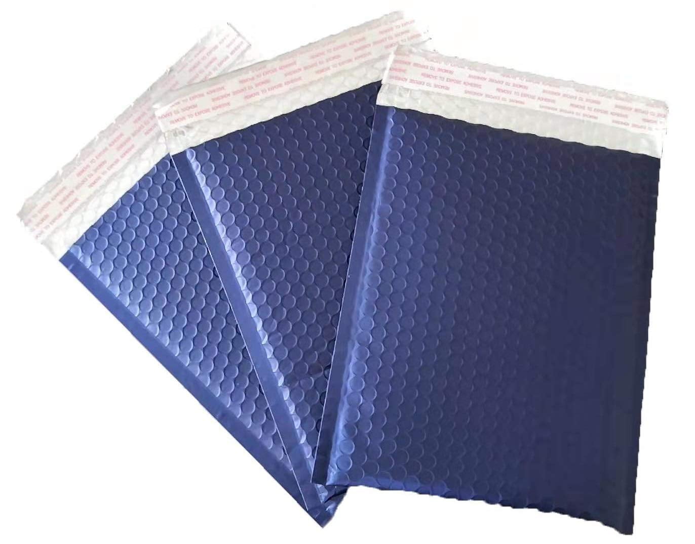 ProLine® Matte Metallic Royal Blue Poly Bubble Mailers Envelopes 8.5" x ...