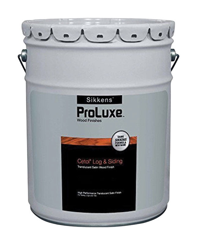 5 gal ProLuxe SIK42085 Teak Cetol Log & Siding Translucent Satin Finish ...