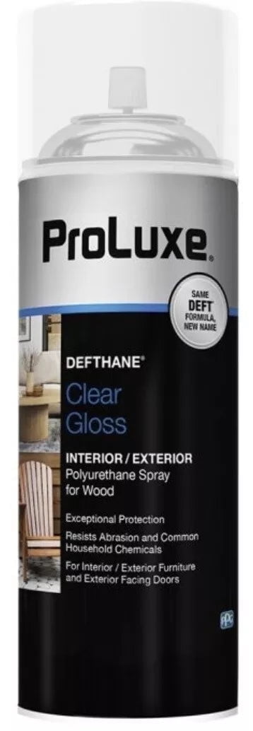 ProLuxe Deft PLX020S/54 11.5 oz Can of Clear Gloss Polyurethane Spray ...