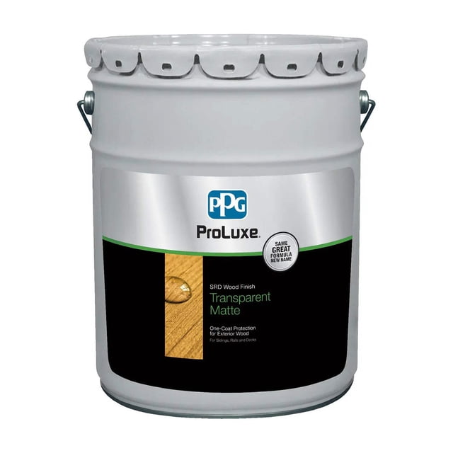 Proluxe SRD Wood Finish Transparent Oil-Based Stain - 5 Gallon ...