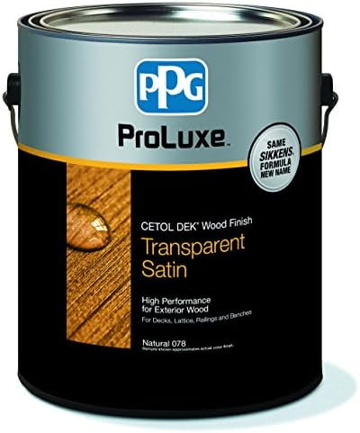ProLuxeSIK44045 1 Gallon Cetol DEK Finish Translucent - Mahogany 045 ...