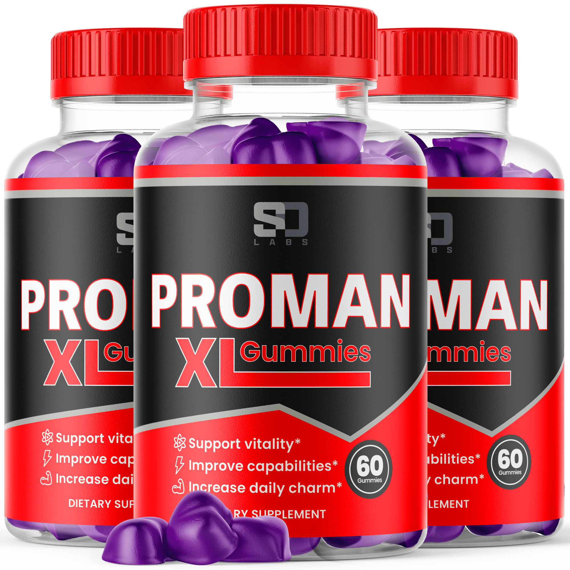 ProMan XL for Men Advanced Formula Supplement with Premium Ingredients ...