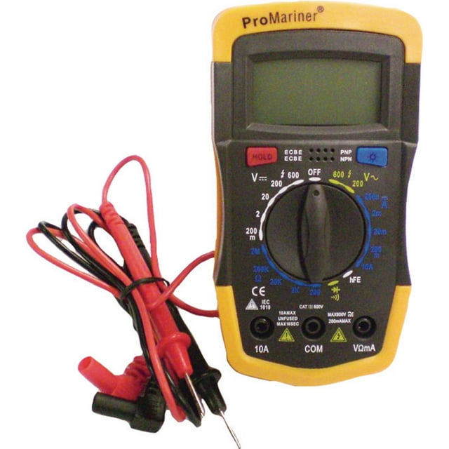 ProMariner 87730 Handheld Marine Digital Multi-Meter - Walmart.com