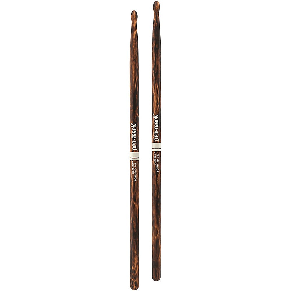 ProMark TX747W-FG FireGrain Hickory Drumstick, Oval Wood Tip - Walmart.com