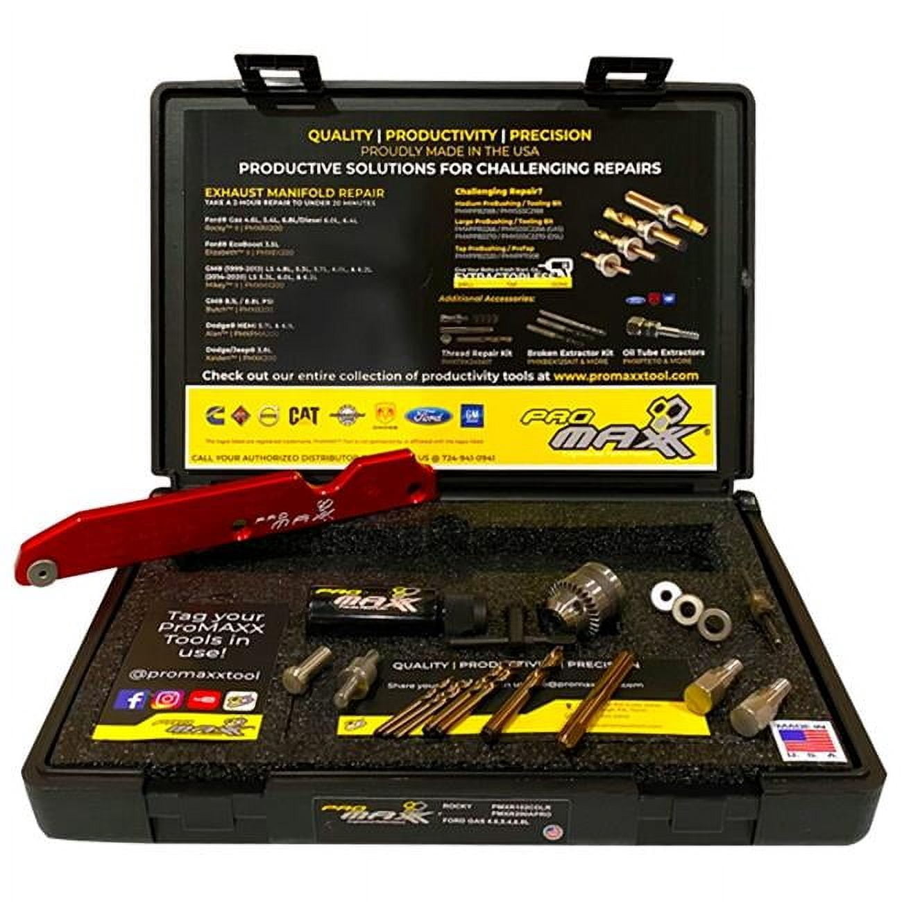 ProMax PMXR200PROP Tool Rocky Broken Exhaust Manifold Bolt Repair Kit ...