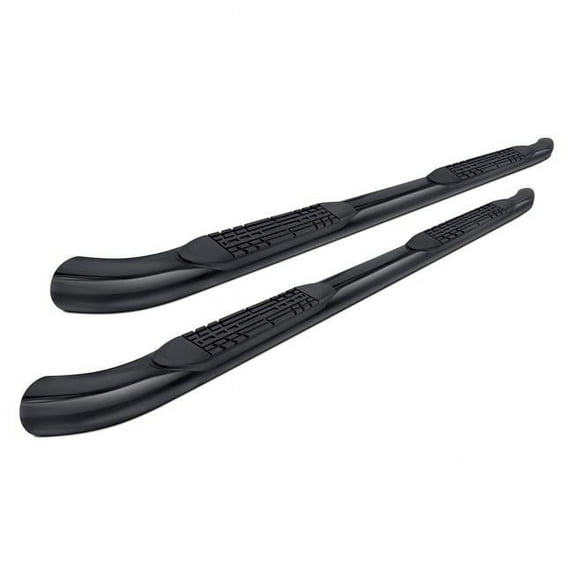 ProMaxx Automotive PMX41124B 4 in. Black Curved Oval Step Bars for 2019 ...