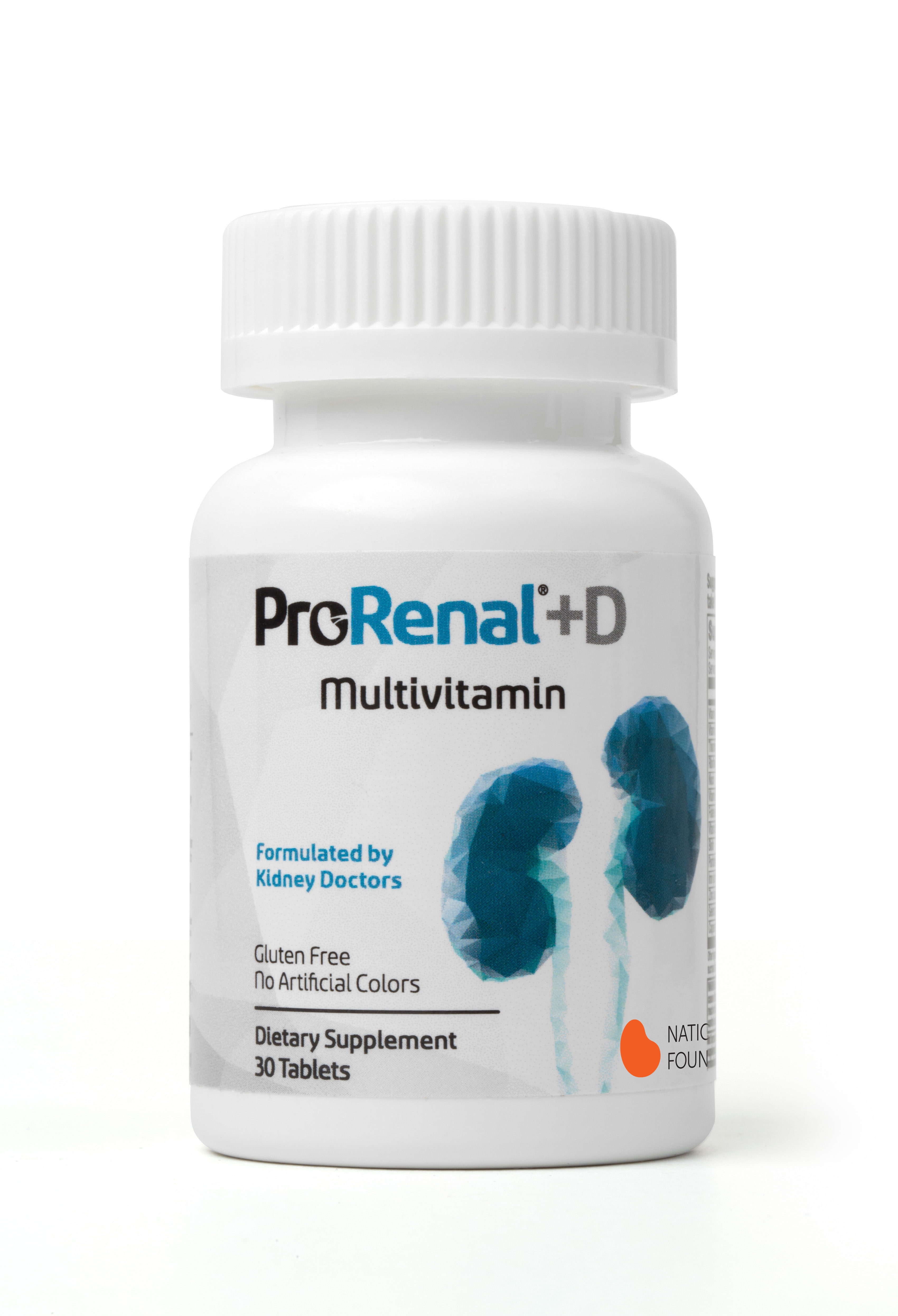 ProRenal Vital Kidney Health Dietary Tablets, 30 Count, Gluten-Free ...