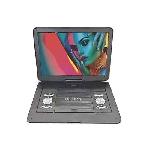 ProScan 13.3" Swivel Portable DVD Player Black - Walmart.com