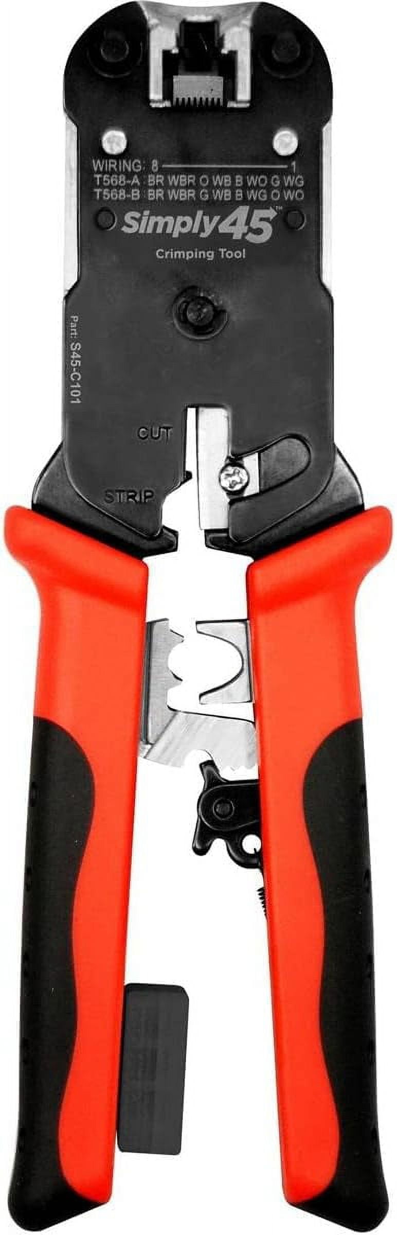 ProSeries All-In-One RJ45 Crimp Tool for Pass-Through & Standard WE/SS ...