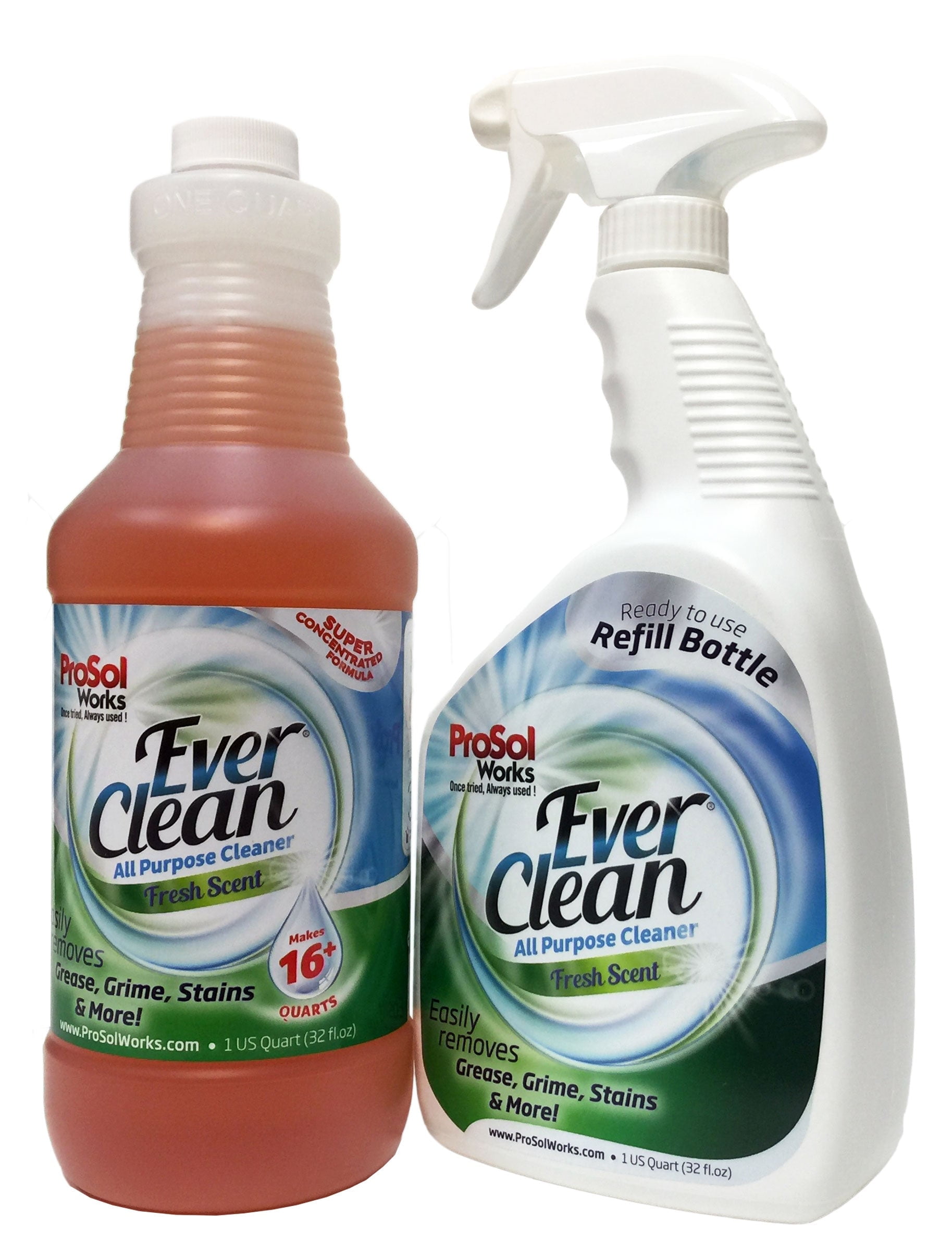 ProSol Works - All Purpose Cleaner Spray 32 oz With Empty Cleaning ...