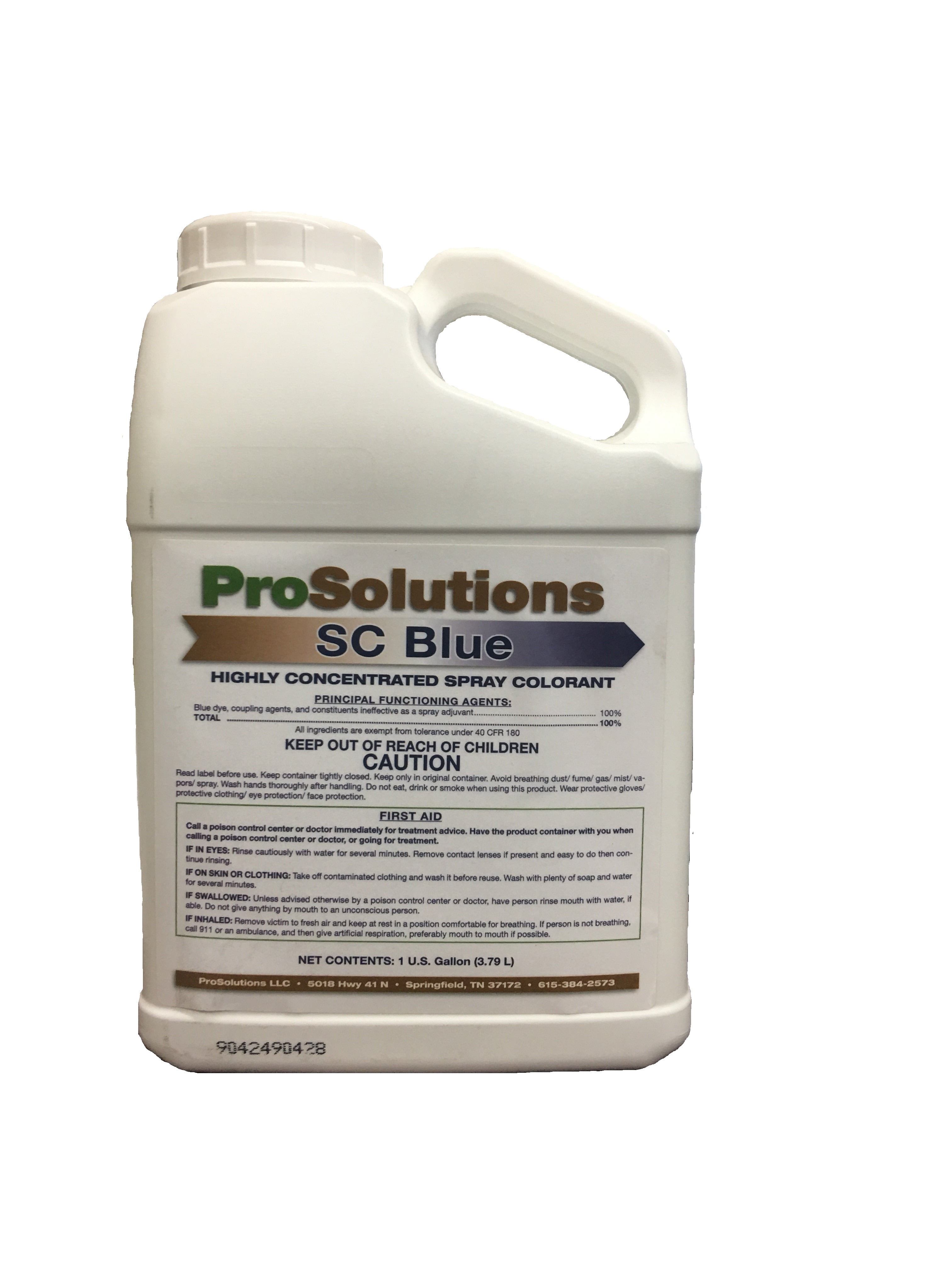 ProSolutions SC Blue Concentrated Spray Colorant. 1Gallon (Generic ...