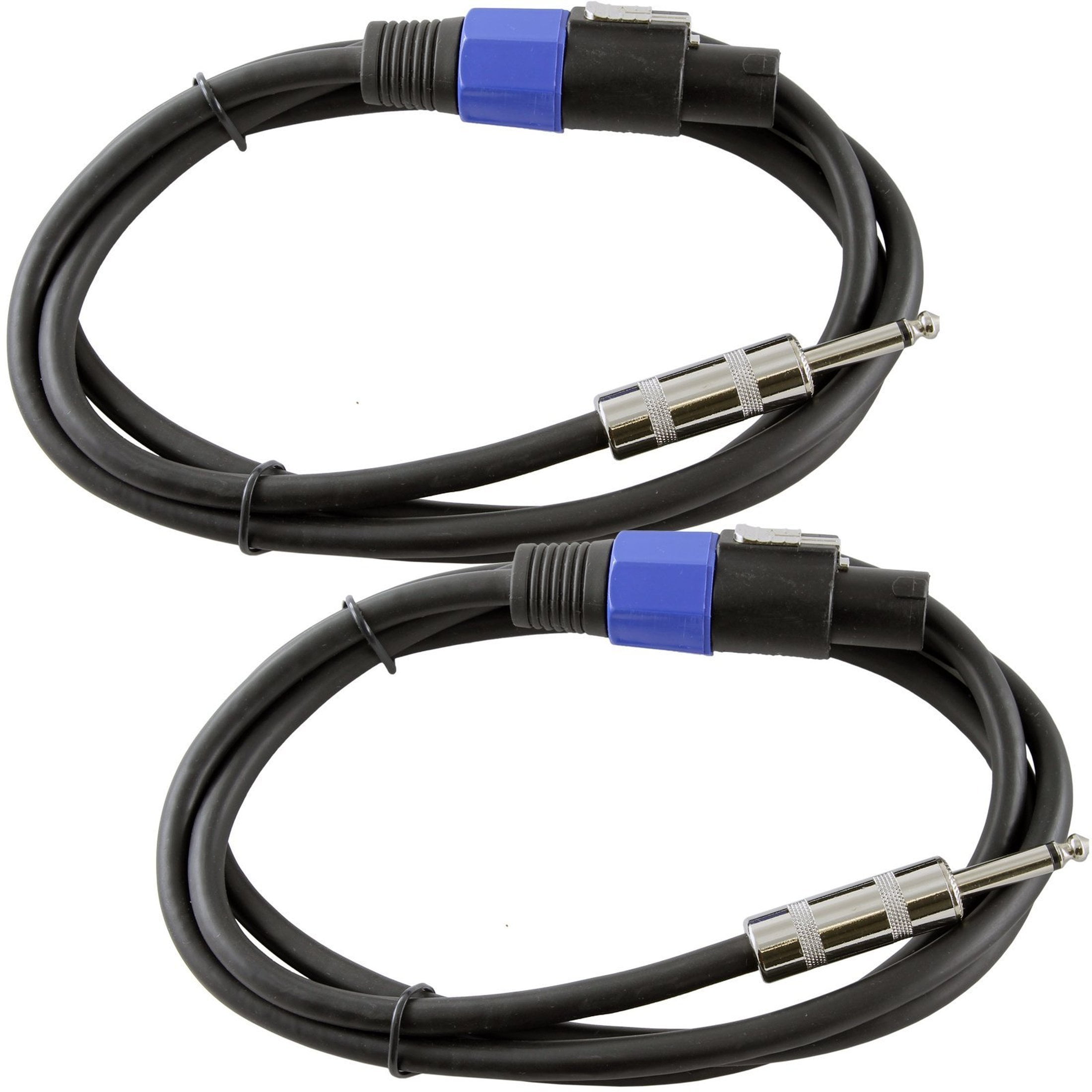 ProSound 12 Gauge Speaker Cable Duo 10 Foot Length Pack - Walmart.com