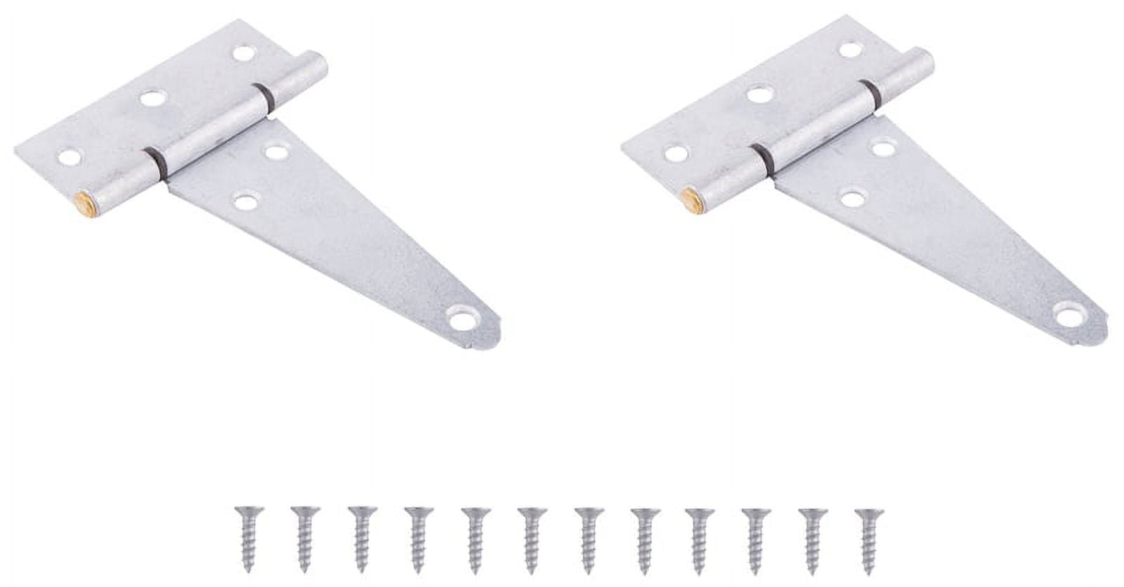 ProSource 0688481 Heavy Duty T-Hinge, 4 in L 2 mm Thick Door Leaf ...