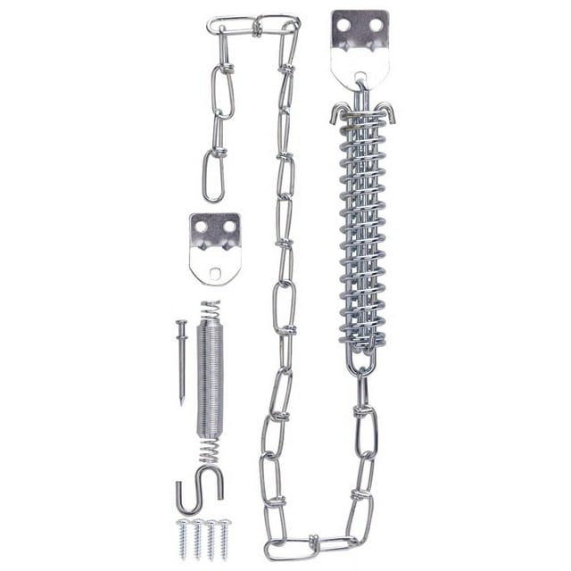 ProSource 15001-U-PS Door Stop Chain Kit, 15-1/2 in L, Steel, Zinc ...