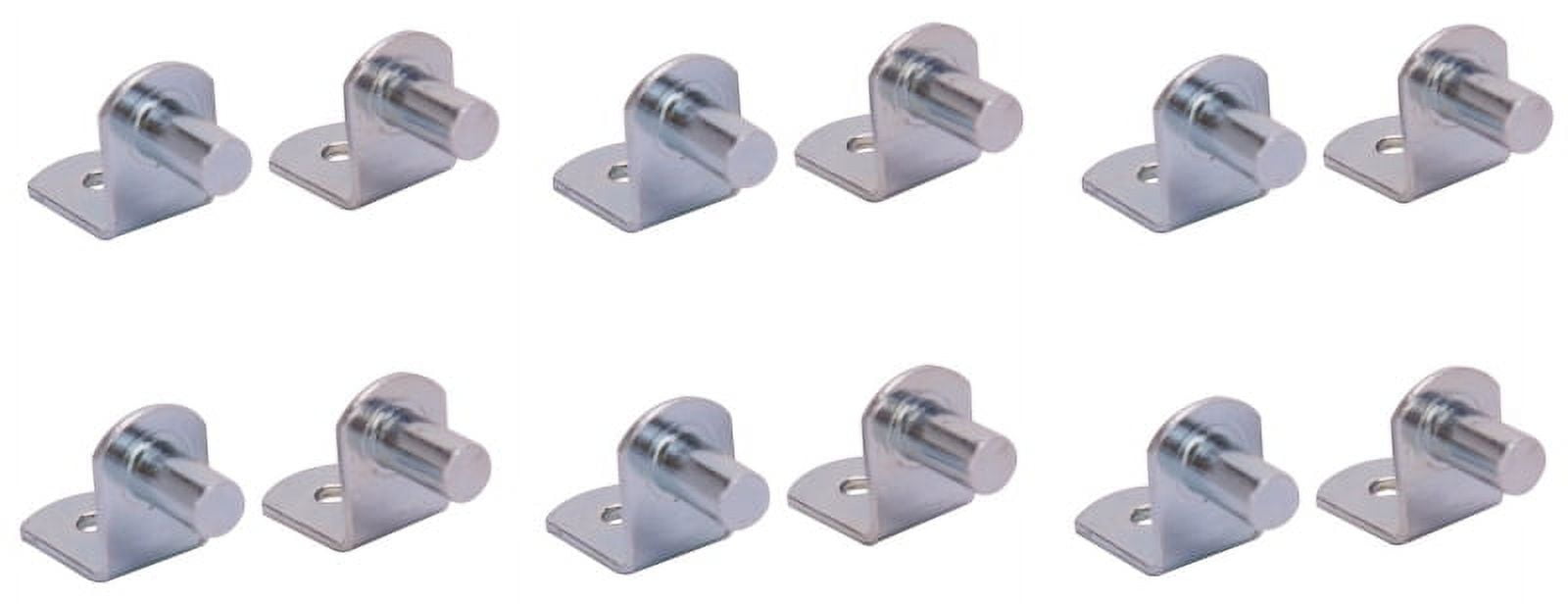 ProSource 25233ZCH-PS Shelf Support 20 lb, Steel, Silver, Riveted Pin ...