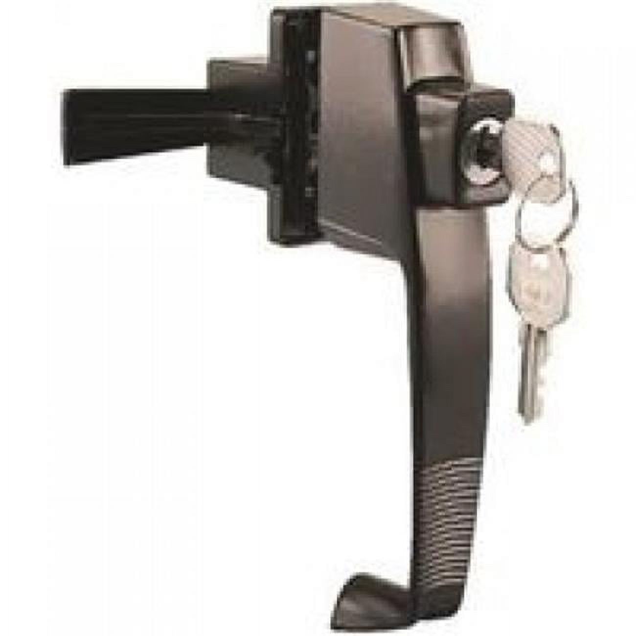 ProSource 47020-UK-PS Pushbutton Latch, Zinc, Black, 5/8 to 1-1/2 in ...