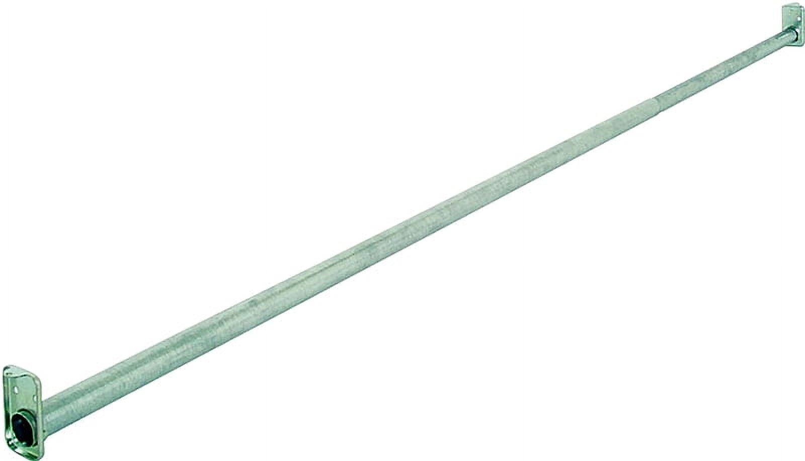 ProSource 21090PHX-PS Adjustable Closet Rod, 96 to 150 in L, Steel ...