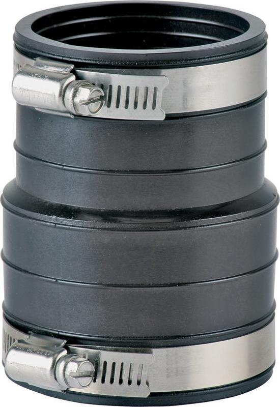 ProSource Coupling, 3 in, Socket to Pipe, PVC, Black - Walmart.com