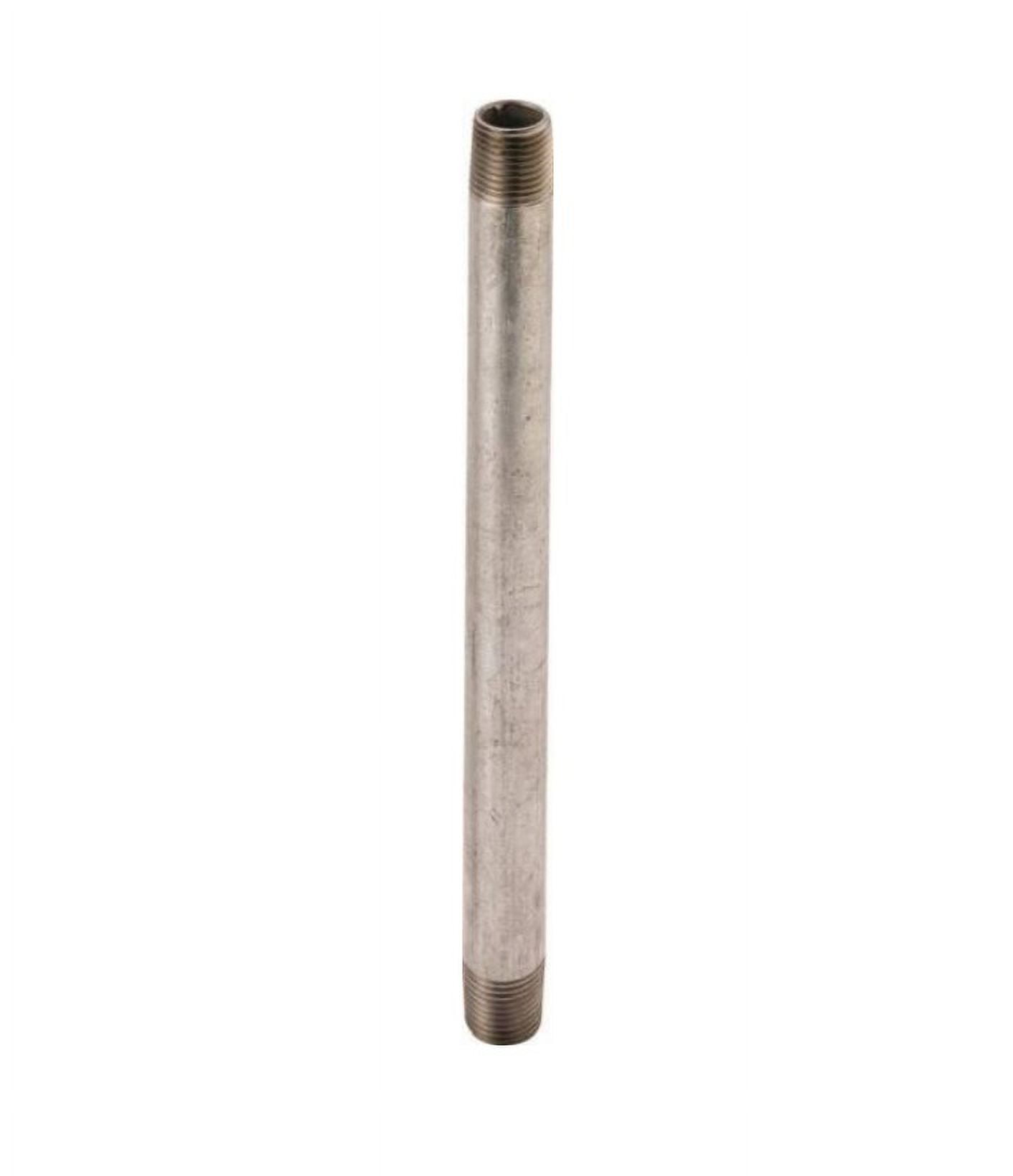WORLDWIDE SOURCING GN 11/4X30-S Long Seamless Pipe Nipple, 1-1/4 in ...