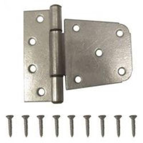 ProSource Heavy Duty Gate Hinge Steel Galvanized - Walmart.com