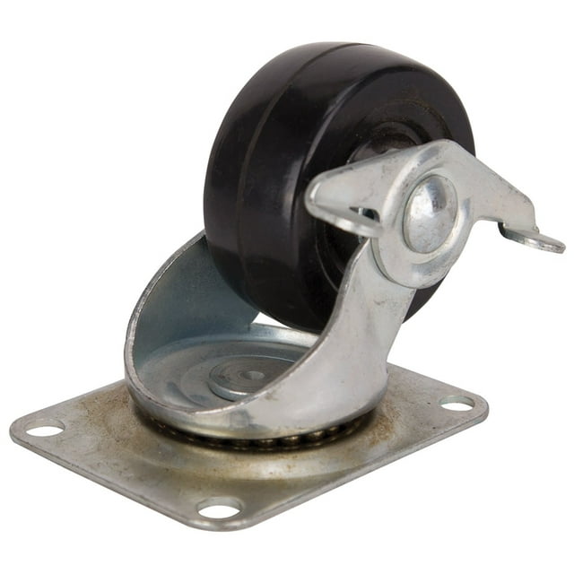ProSource JC-H11 Swivel Caster, 3 in Dia Wheel, 1-1/4 in W Wheel ...