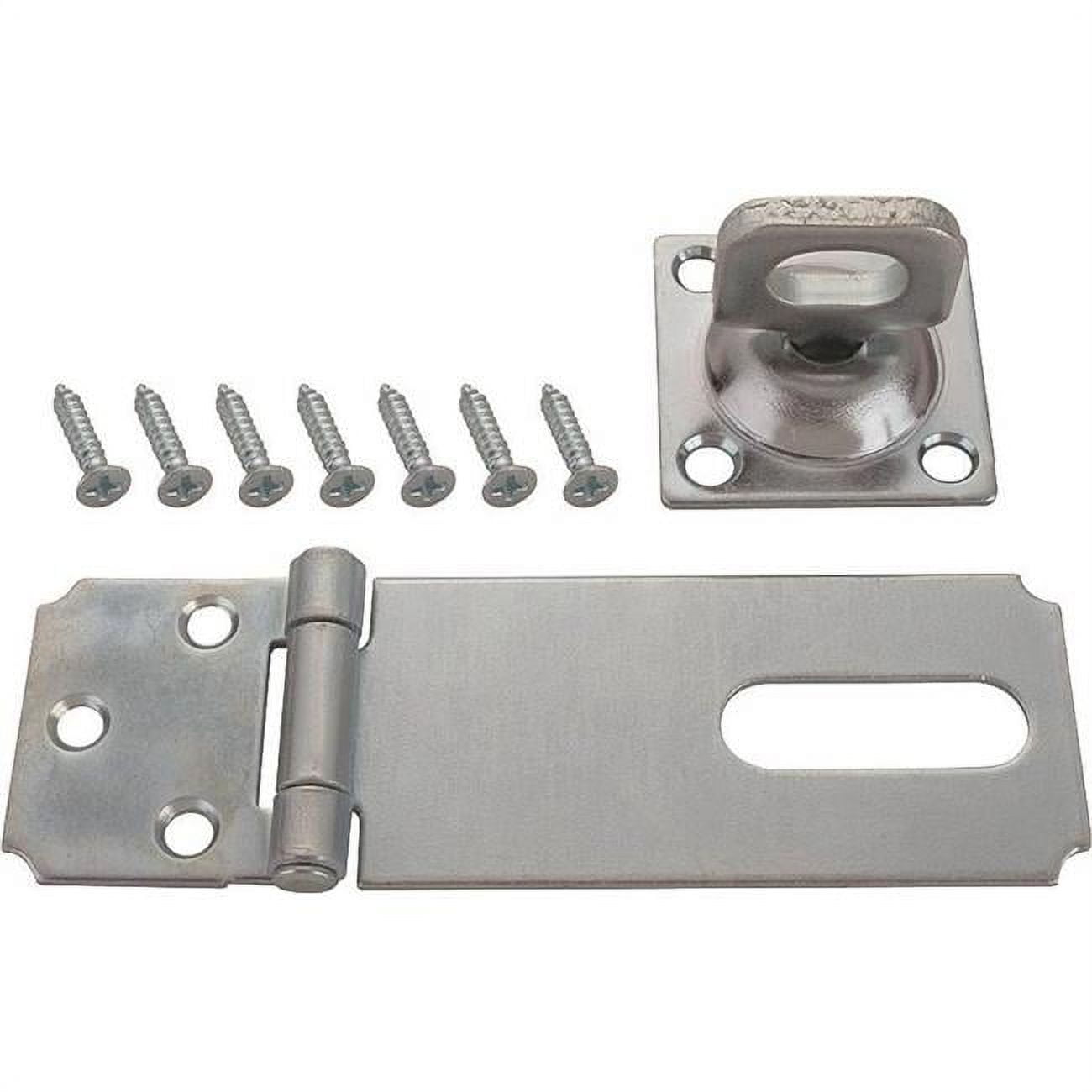 Prosource LR-126-BC3L-PS Swivel Staple Safety Hasps, Zinc Plated, 4-1/2 ...