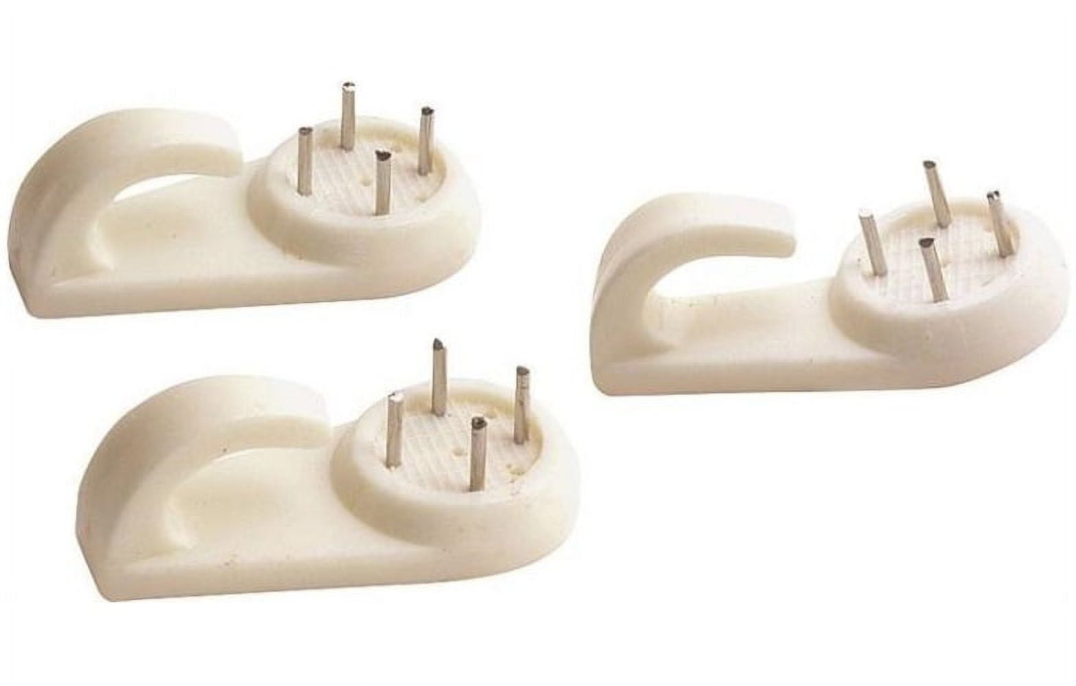 Prosource PH-121122-PS Picture Hangers, 1", White, 3/Pack - Walmart.com