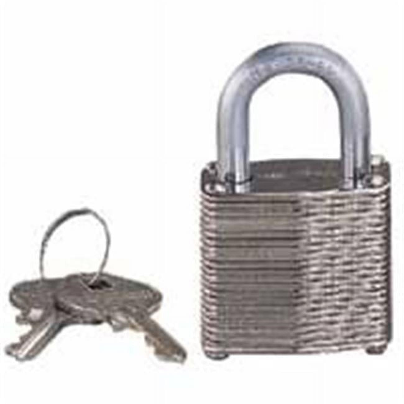 ProSource Padlock, 2 Key, Standard Shackle, 3/16 (4.8) in (mm) Dia ...